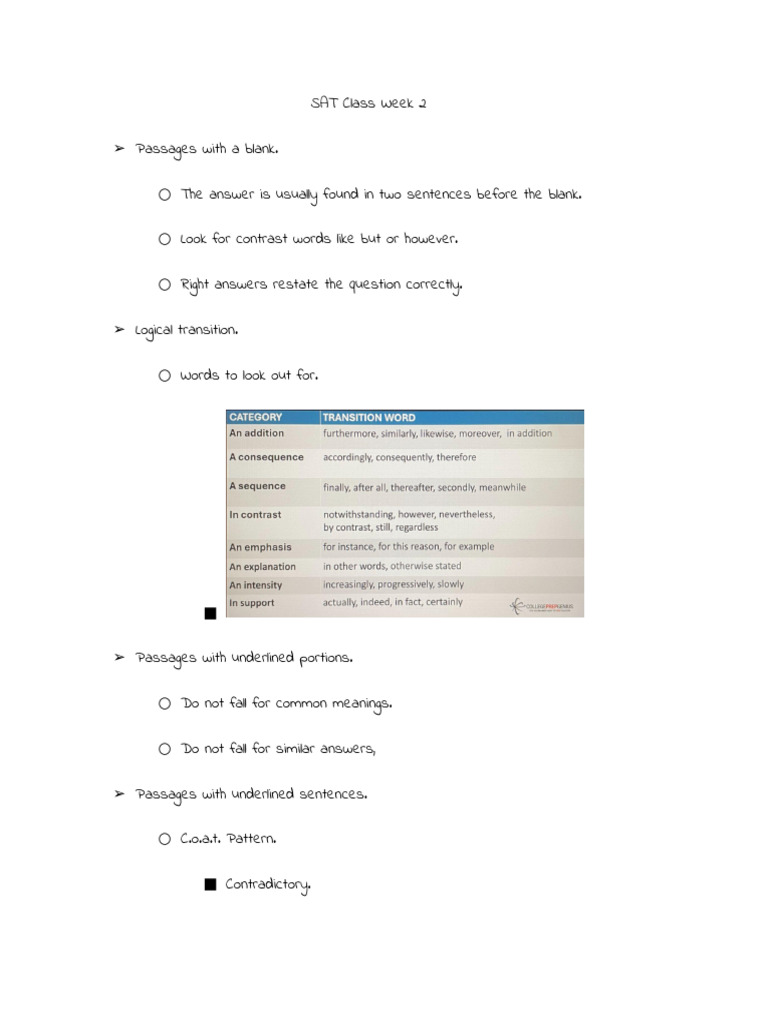 Sat class | PDF