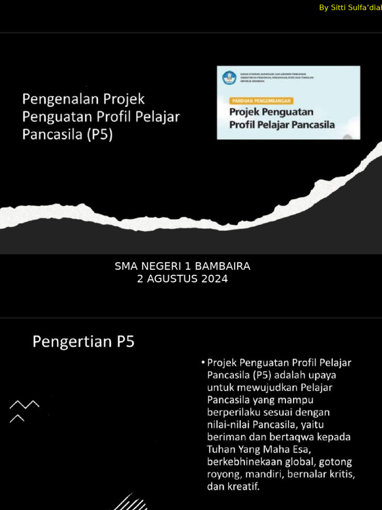 Pengenalan P5 | PDF