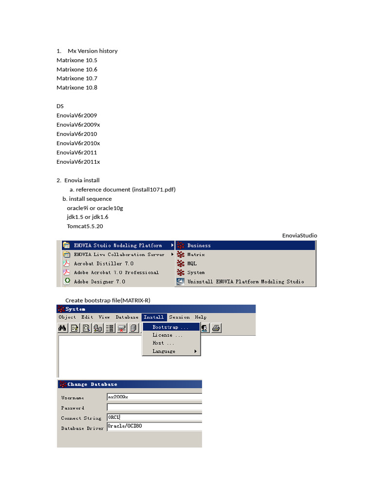 Enovia V6 R 2009 X | PDF | Computer File | Directory (Computing)