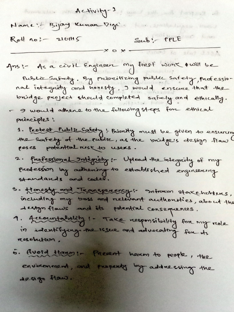 PPLE. Activity 1 | PDF