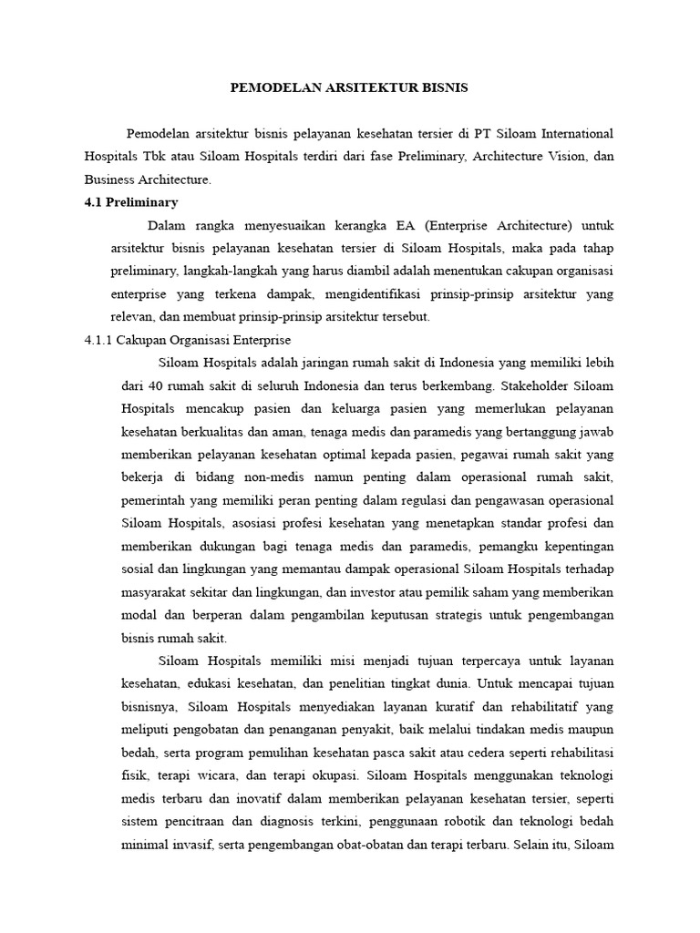 Enterprise Architecture Modelling | PDF | Bisnis | Pengembangan Diri Enterprise Architecture Modelling | PDF | Bisnis | Pengembangan Diri