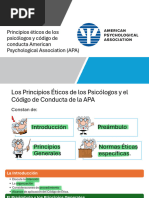 Codigo de Etica de La Apa | PDF | Sicología | Comportamiento
