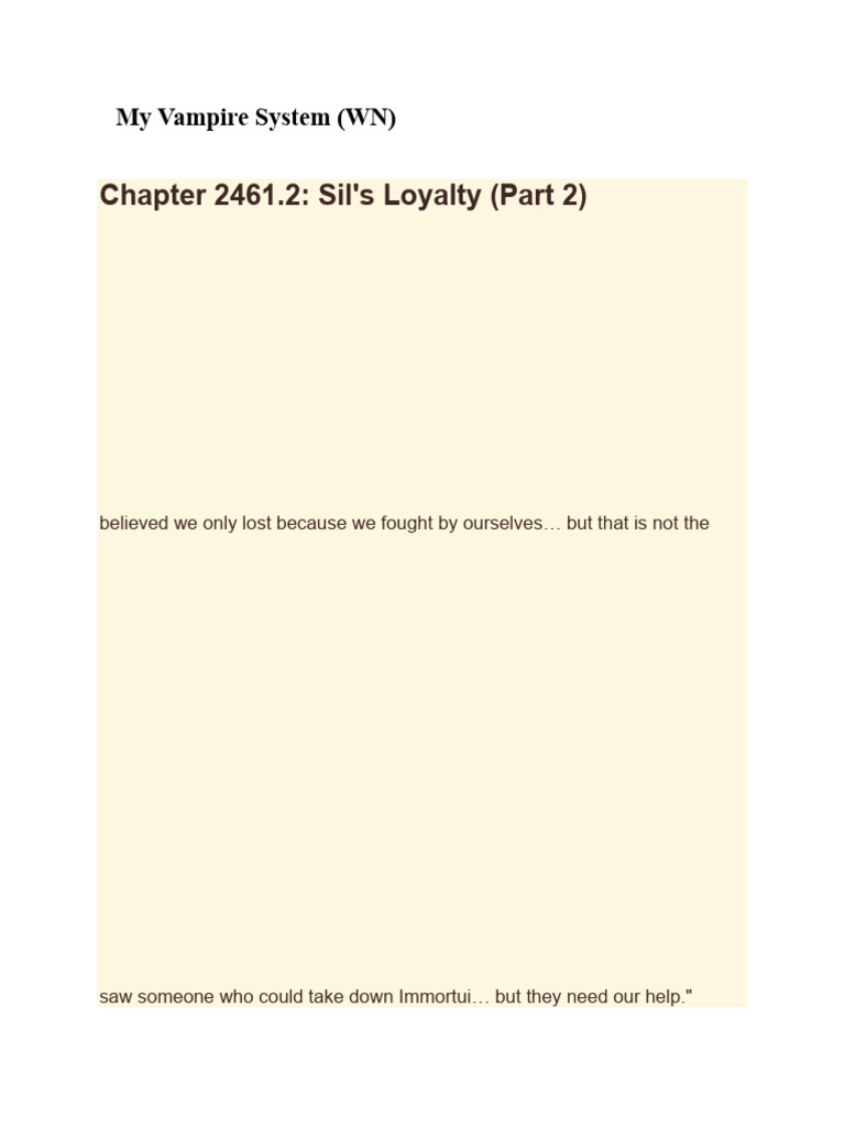 Vampire S. 2461-2470 | PDF | Young Adult