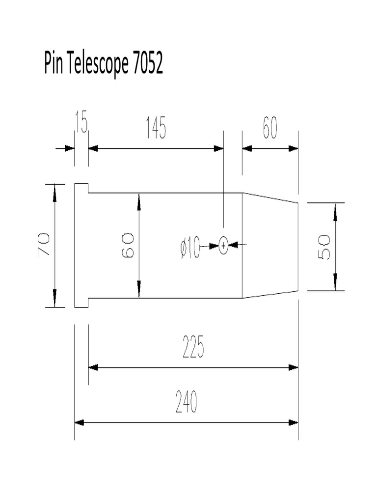 Pin Telescope 7052 | PDF
