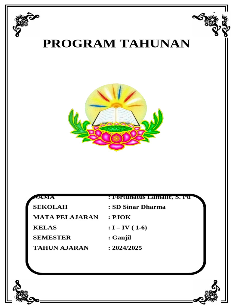 Cover Program Semester | PDF