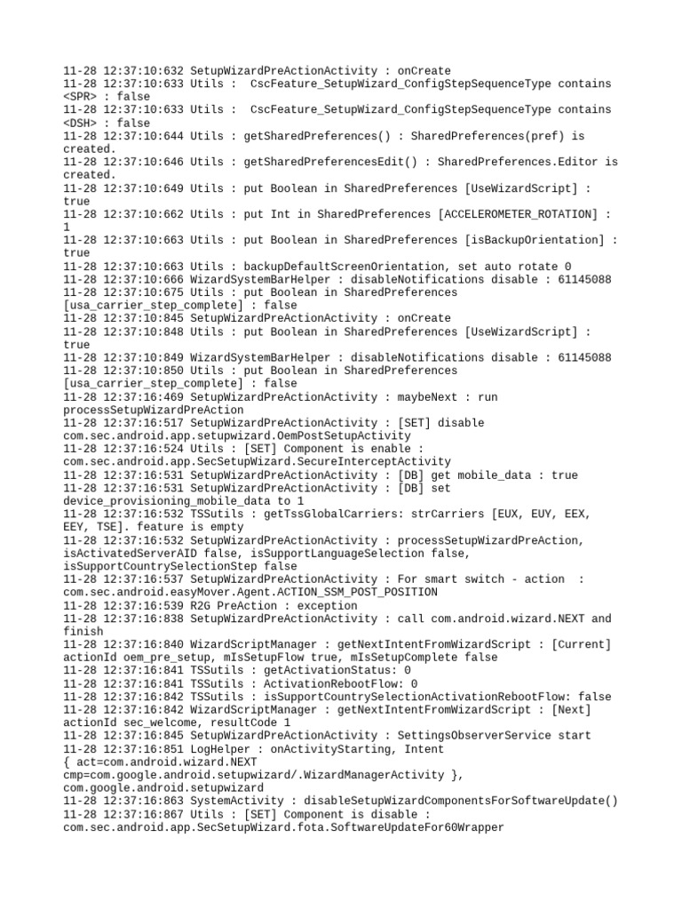set up wizard | PDF | Android (Robot) | Mobile Phones