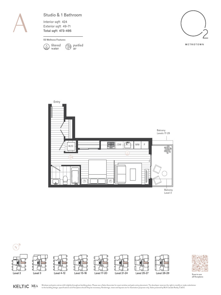 O2 Metrotown Floorplans All | PDF