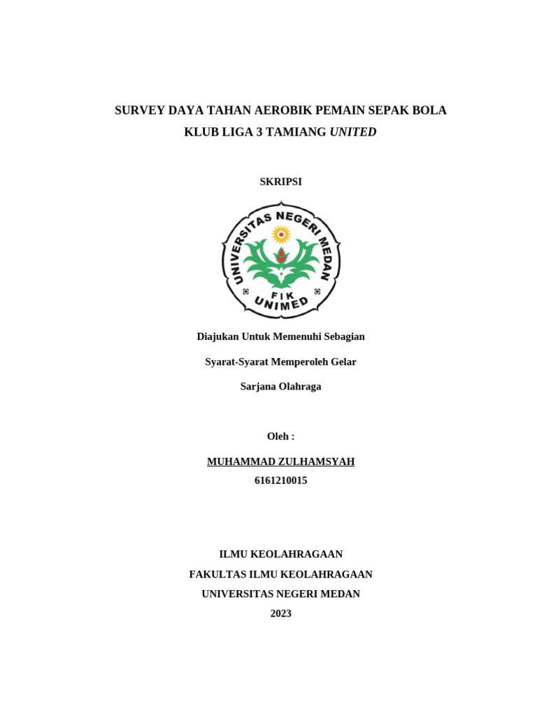 New Plagiasi Skripsi Zulham | PDF