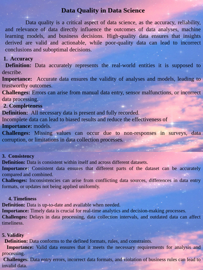 Data Quality | PDF | Business | Computers