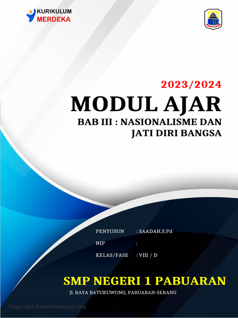 Modul Ajar Bab3 Ips 8 Kirmer | PDF