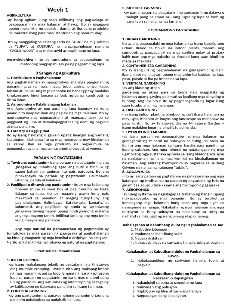 Week 1-2 Lecture | PDF