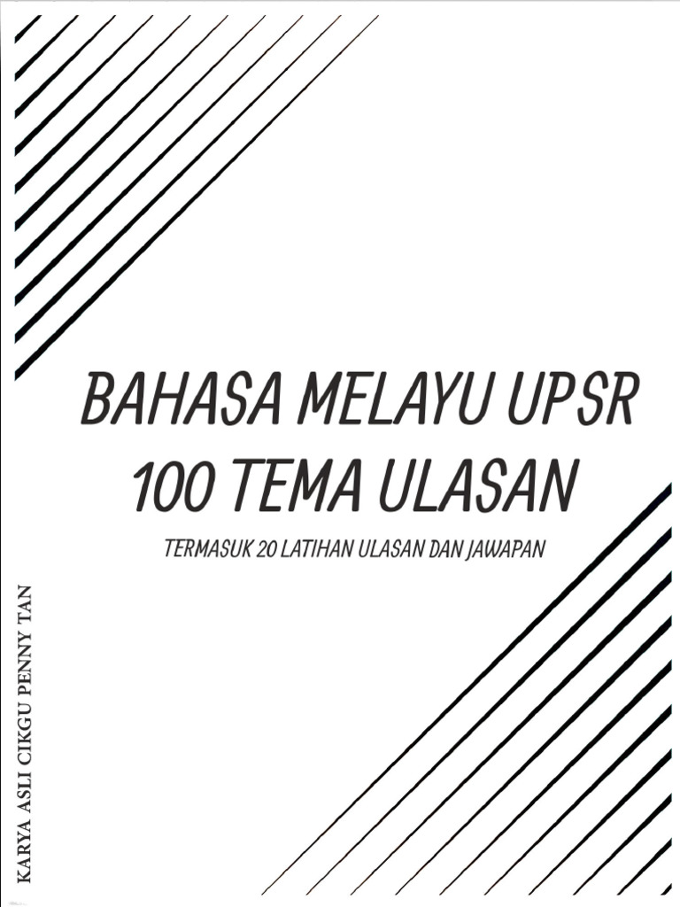 100 Tema Ulasan Beserta 20 Latihan Dan Jawapan | PDF
