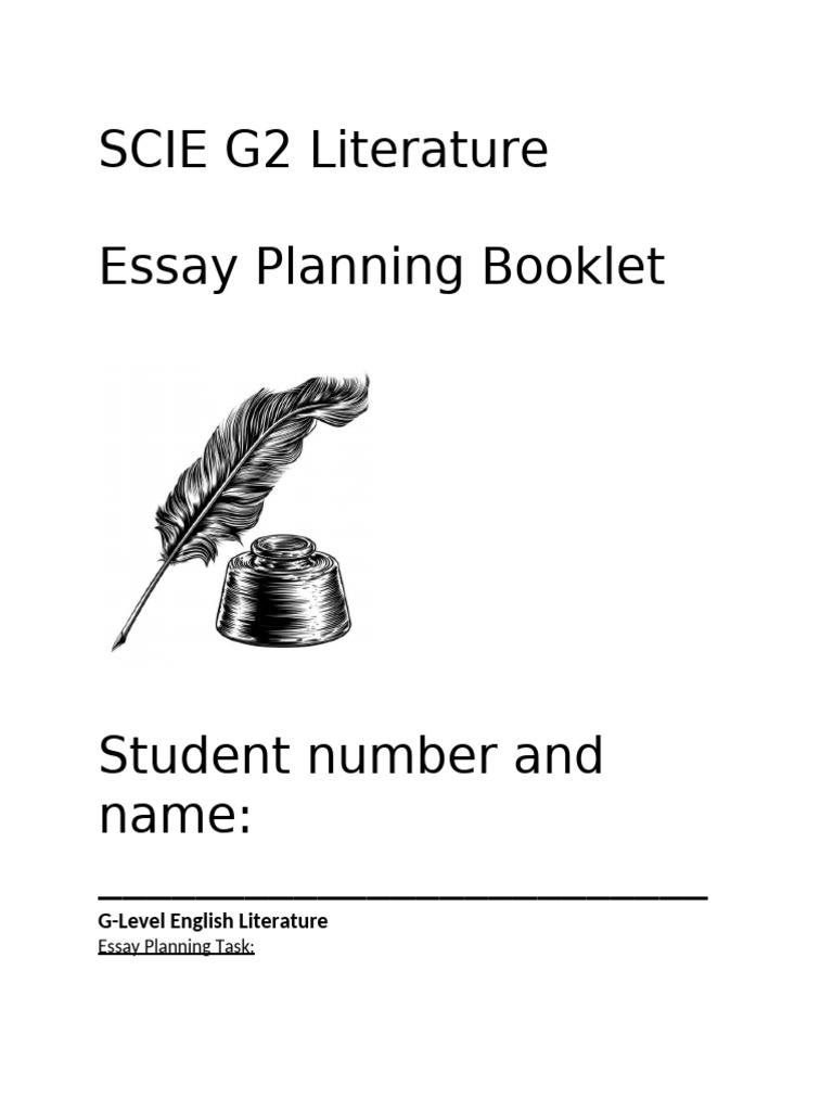 Essay Writing Booklet G2 | PDF | Essays | Argument
