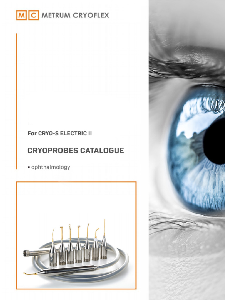 Cryo-S Electric II Ophthalmology Probes | PDF | Ophthalmology | Visual ...