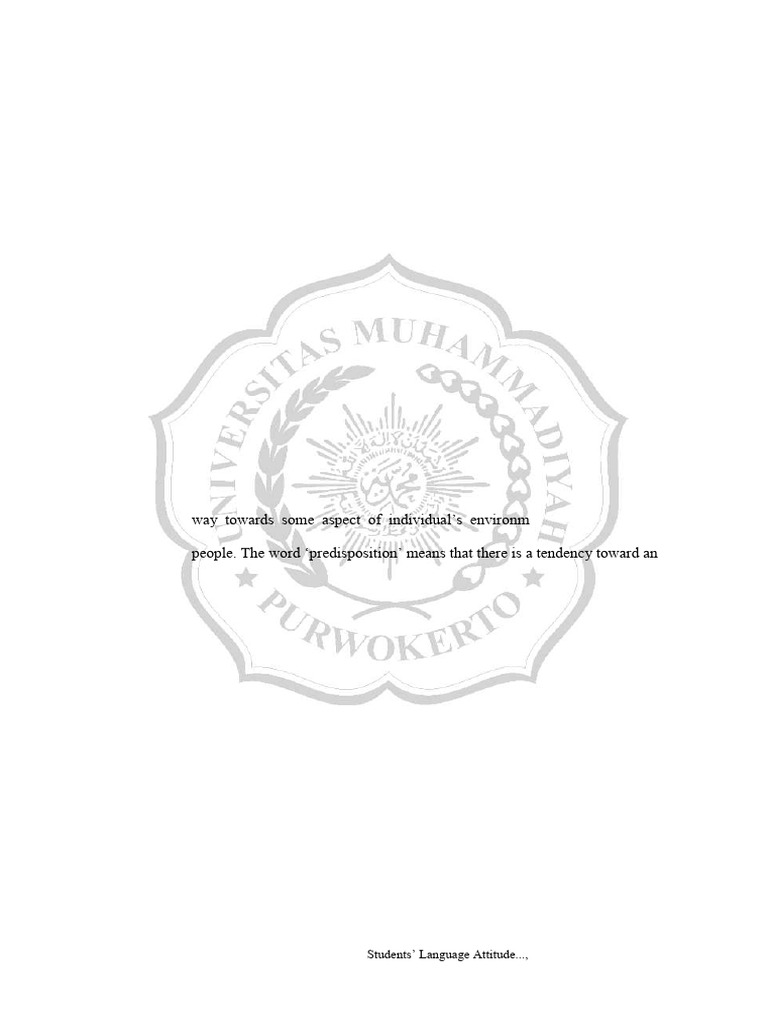 Chapter Ii - Firda Arditya Septiara - Pbi'19 | PDF | Attitude (Psychology) | Affect (Psychology)