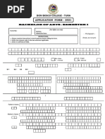 2025 2026 Student Admission Application Form-1 | PDF