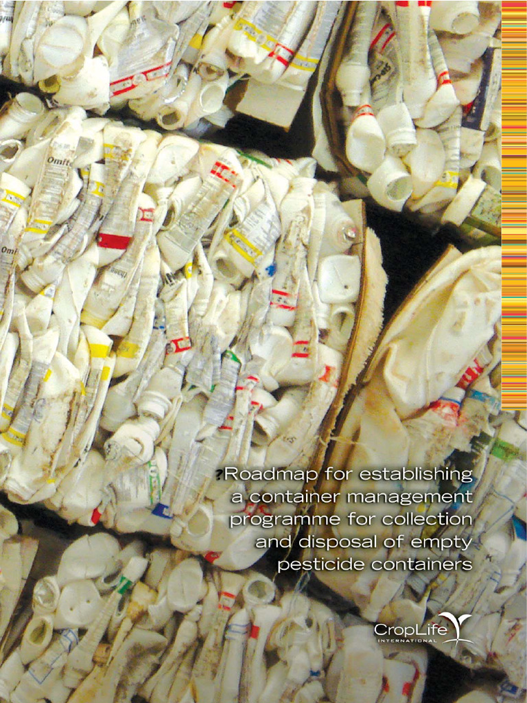 Guidelines for Pesticide Container Disposal | PDF | Pesticide | Recycling
