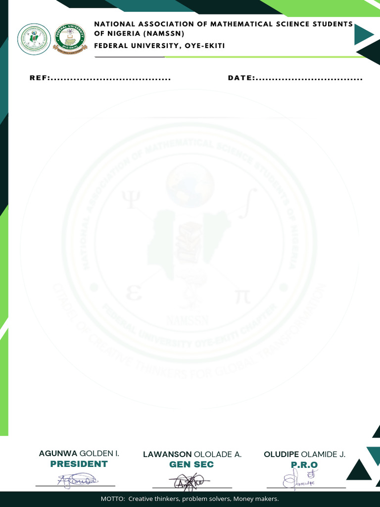 NAMSSN Leadership Document | PDF