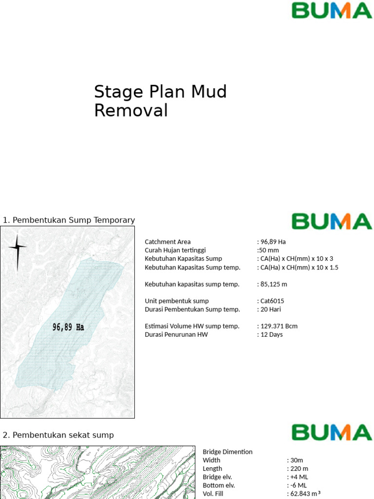 Stage Plan Mud Removal | PDF