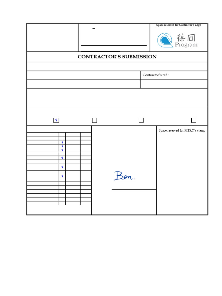 AR - MST - 501 MST of Installation of 4 Sheet ADV Panel (General) (Rev2 ...