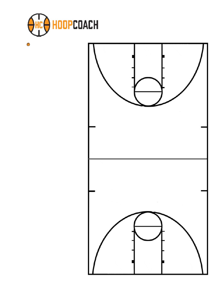 Basketball Full Court Diagram | PDF