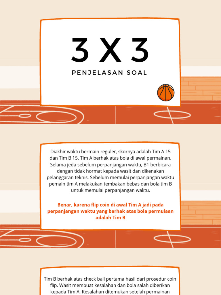 Penjelasan Soal 3x3 | PDF