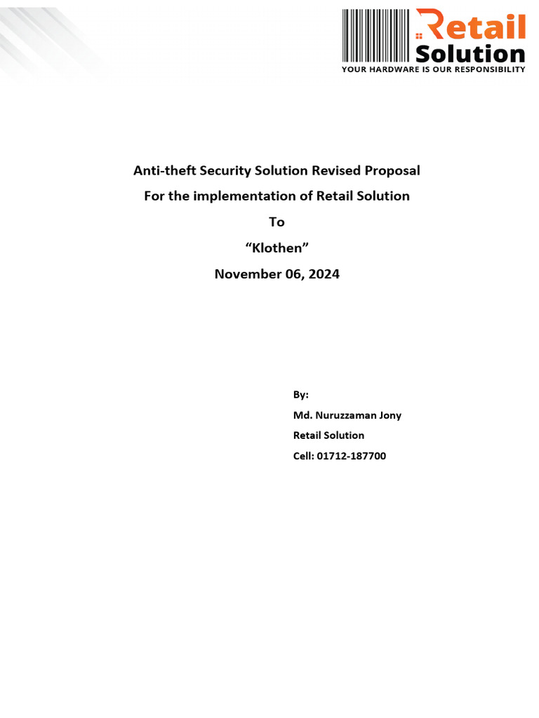 Klothen - Security Revised Proposal - 06.11.2024 | PDF