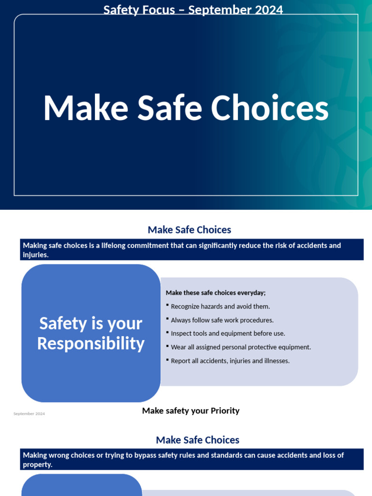 Safety Focus_ September 2024 | PDF