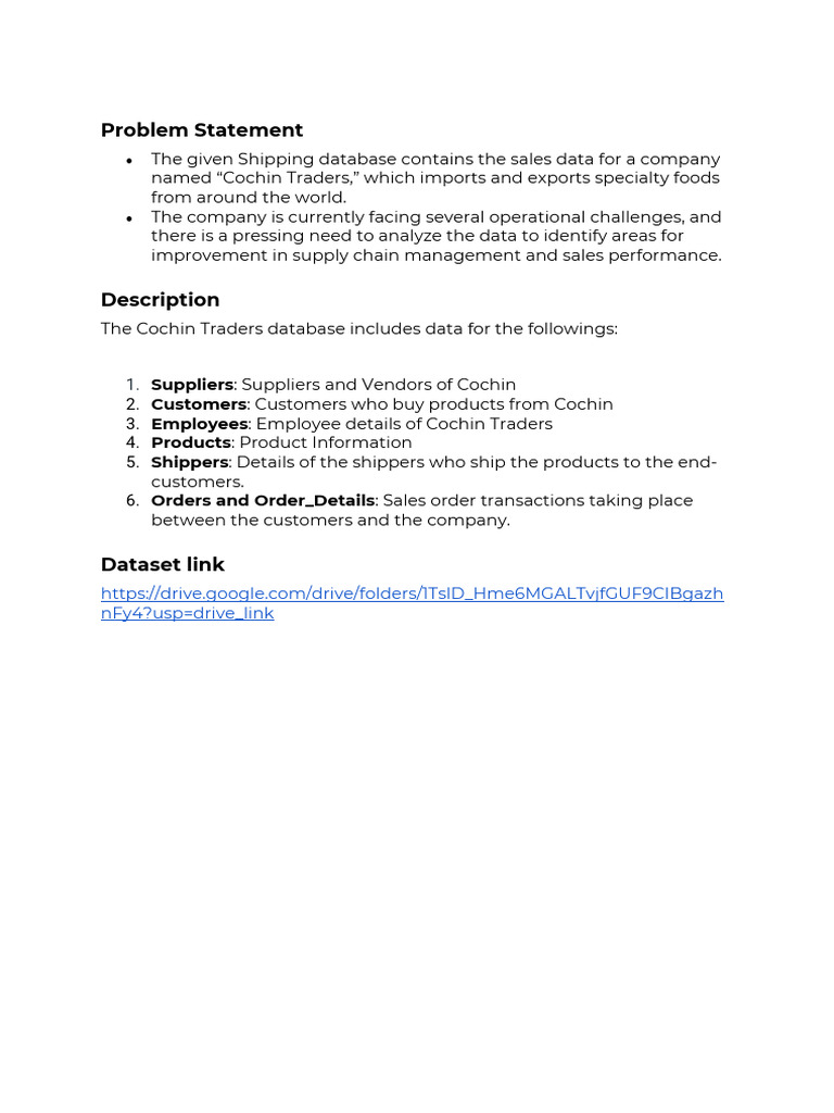 Case Study Questions | PDF
