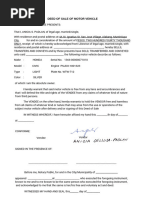 Vehicle Sale Agreement Template | PDF | Computers