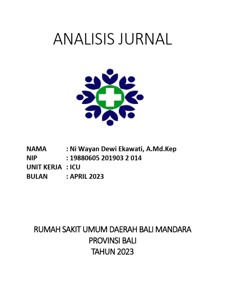 ANALISIS JURNAL April Dewi Eka, PDF | PDF