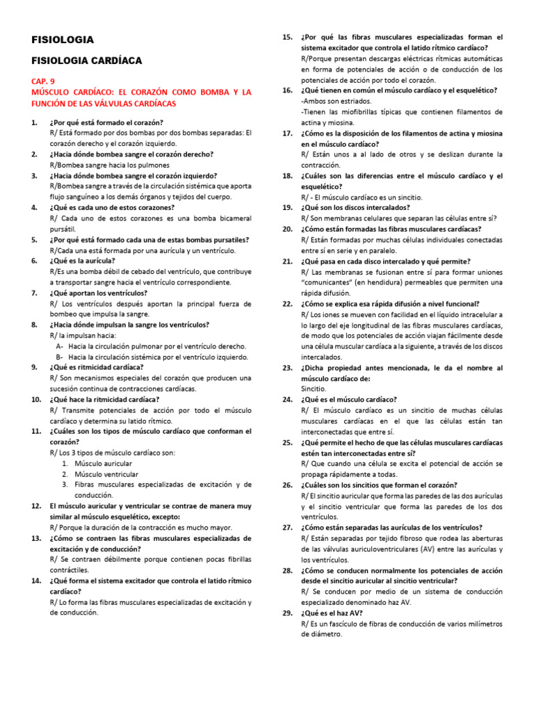 Fisio 4 Offical | PDF | Corazón | Ventrículo (corazón)
