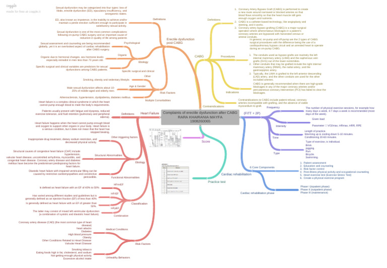 MIND MAP Elektif 2 RARA - KHAIRANIA - MAYFA1908260065 | PDF | Coronary ...
