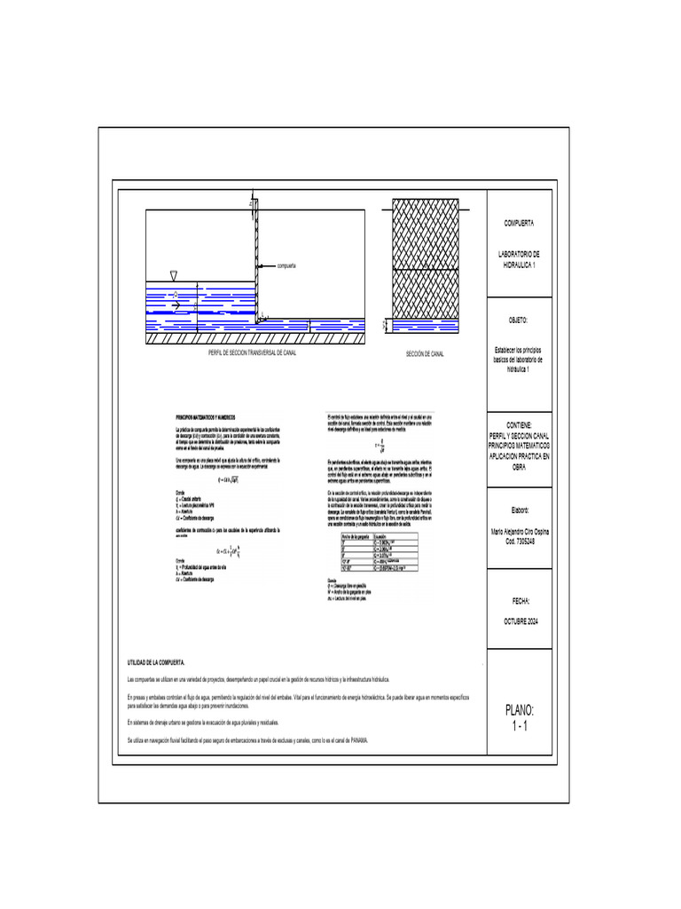 Laboratorios Layout2 | PDF | Canal | Agua