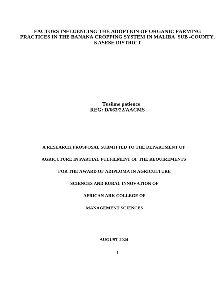 Patience | PDF | Agriculture | Organic Farming
