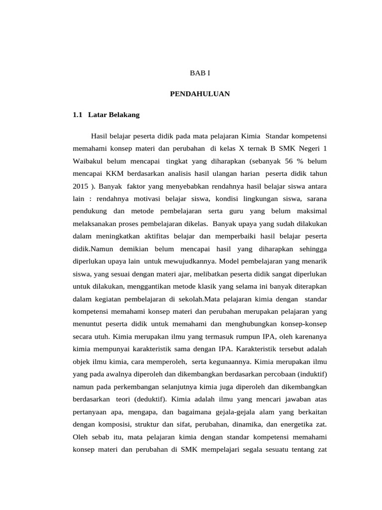 Contoh PTK | PDF
