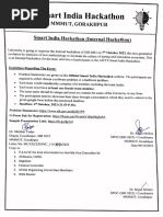 Report Format & Guidelines For SIH-23 Internal Hacakthon | PDF ...