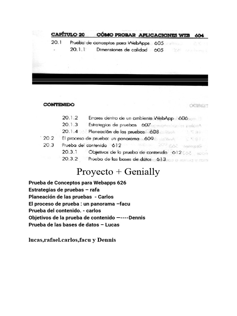 Genially - Proyect | PDF | Aplicación web | Software