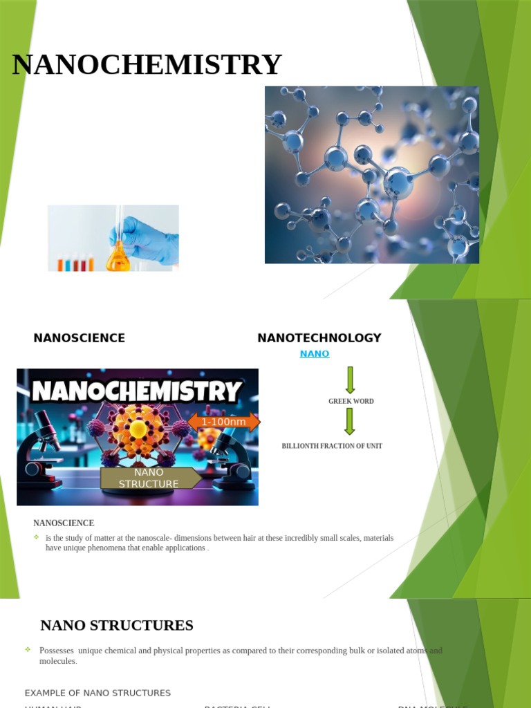 Nano Chemistry | PDF | Carbon Nanotube | Nanotechnology