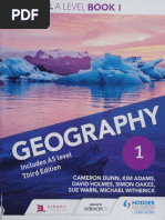International A Levels Geography Student Book 1 2024 | PDF
