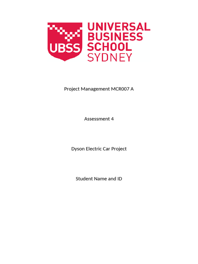 Dyson Electric Car Project Failure Analysis | PDF | Electric Vehicle ...