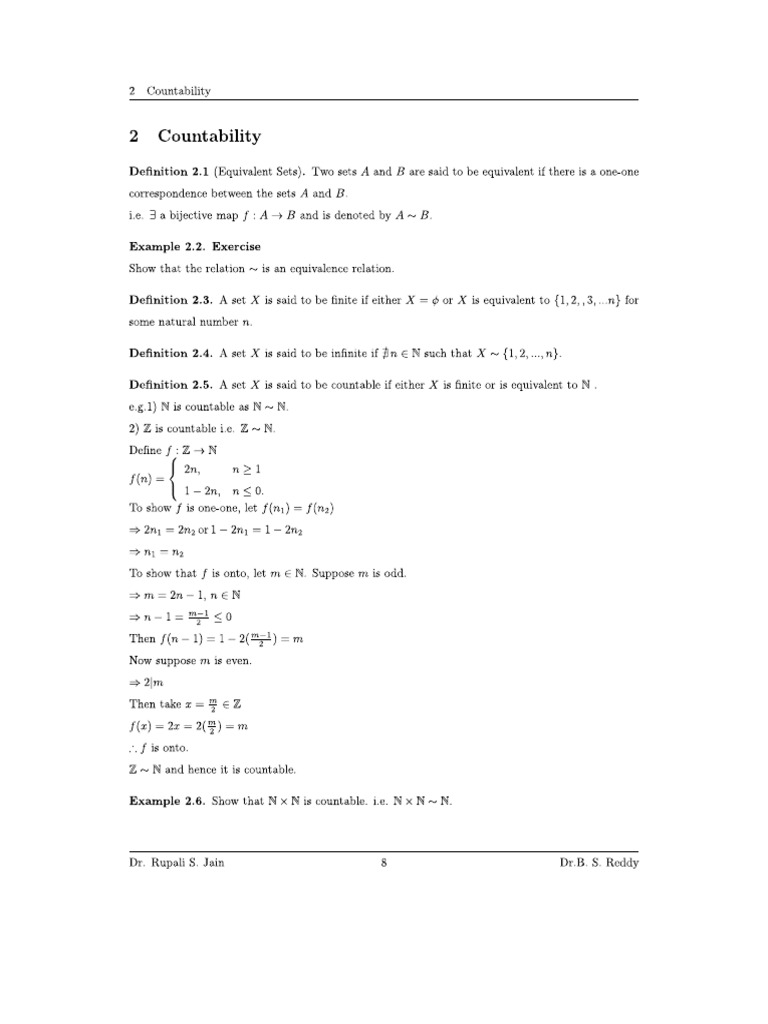 3.countable Sets | PDF