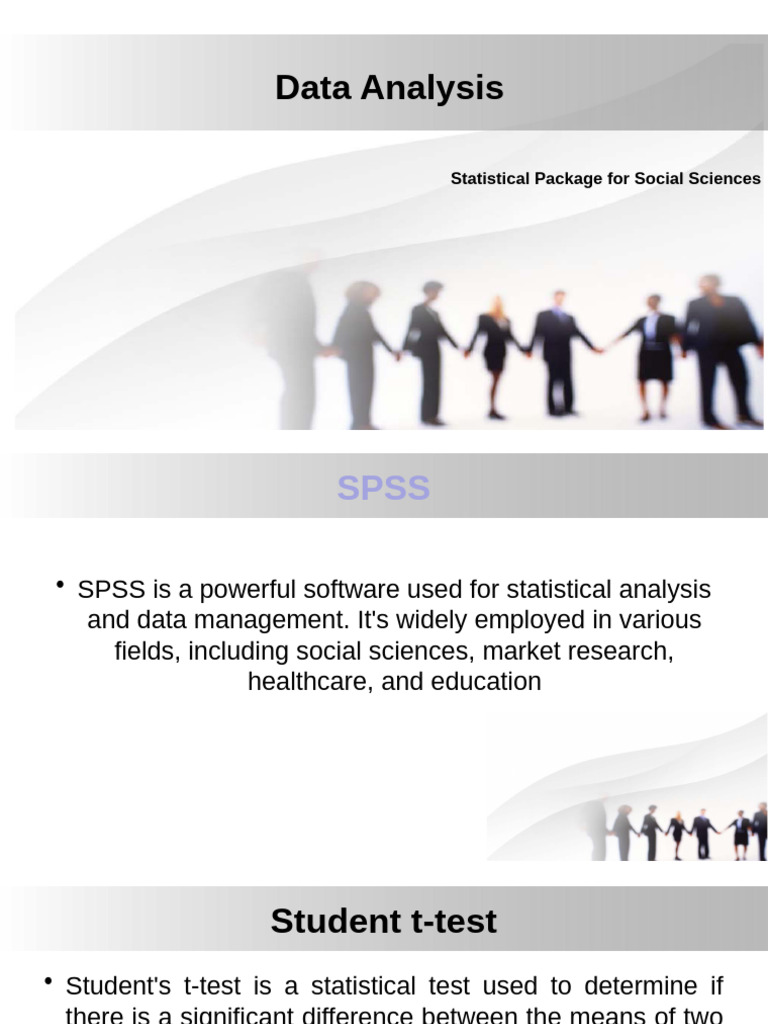 SPSS | PDF | Chi Squared Test | Student's T Test
