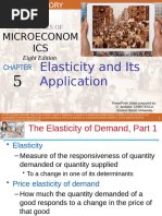 Chapter 5 Elasticity and Its Application | PDF | Elasticity (Economics) | Demand