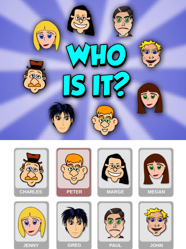 Character Identification Quiz | PDF | Wellness