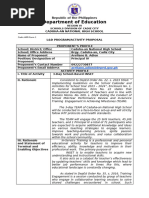 Deped Activity Proposal Template | PDF