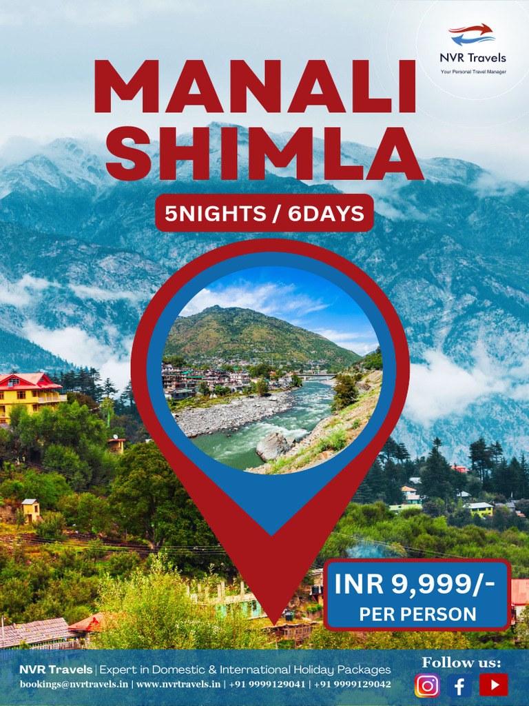 Manali & Shimla (FD) (29th Dec) | PDF