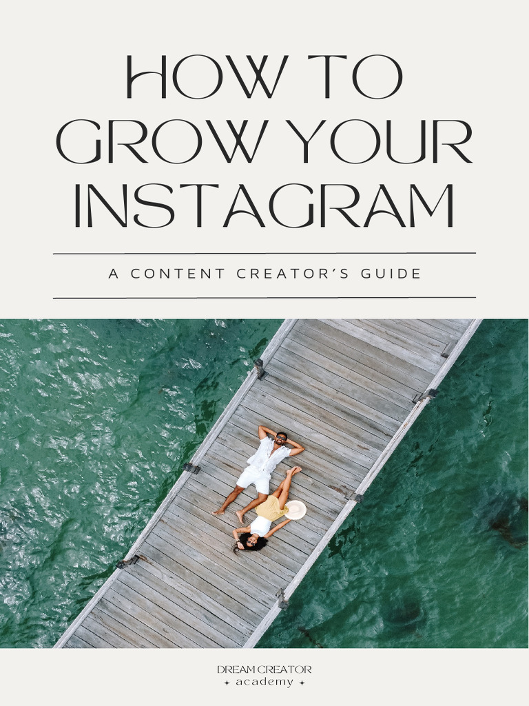 Instagram Growth Guide for Creators | PDF