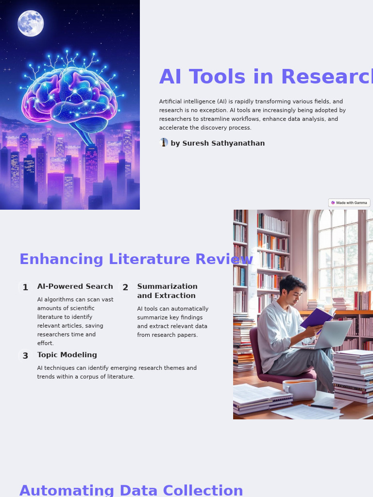 AI Tools Transforming Research Methods | PDF | Artificial Intelligence ...