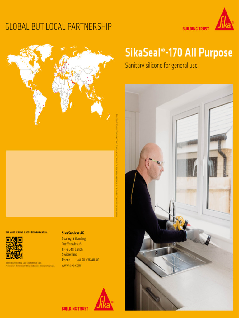 Glo Sikaseal 170 All Purpose | PDF | Silicone | Secondary Sector Of The ...